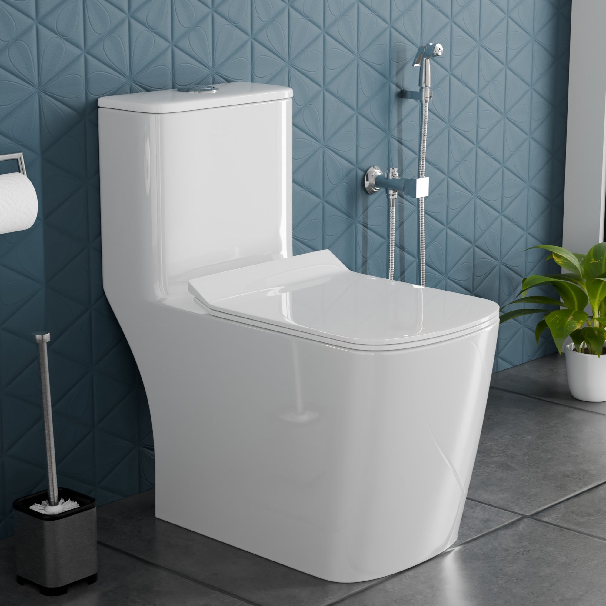 InArt Western Floor Mounted Rimless Syphonic One Piece Water Closet Eu – InArt-Studio