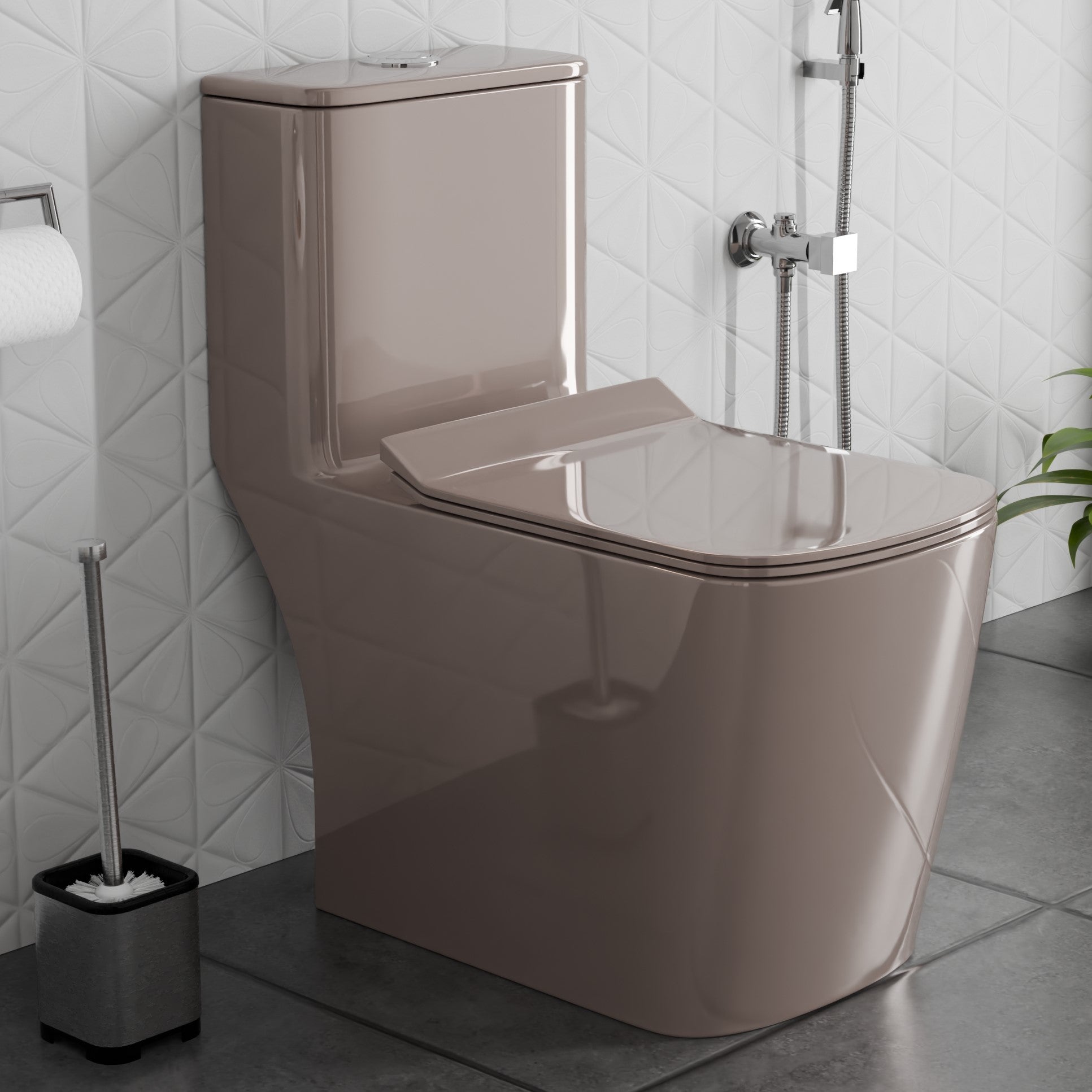 InArt Ceramic Floor Mounted Western Toilet - European Water Closet Syp ...