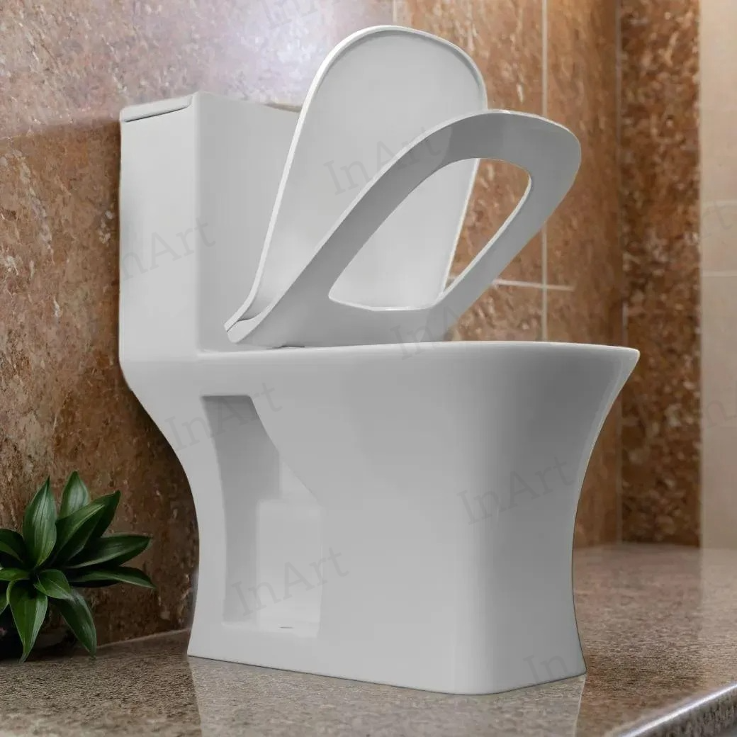 InArt One Piece Ceramic Western Floor Mounted Water Closet, European C