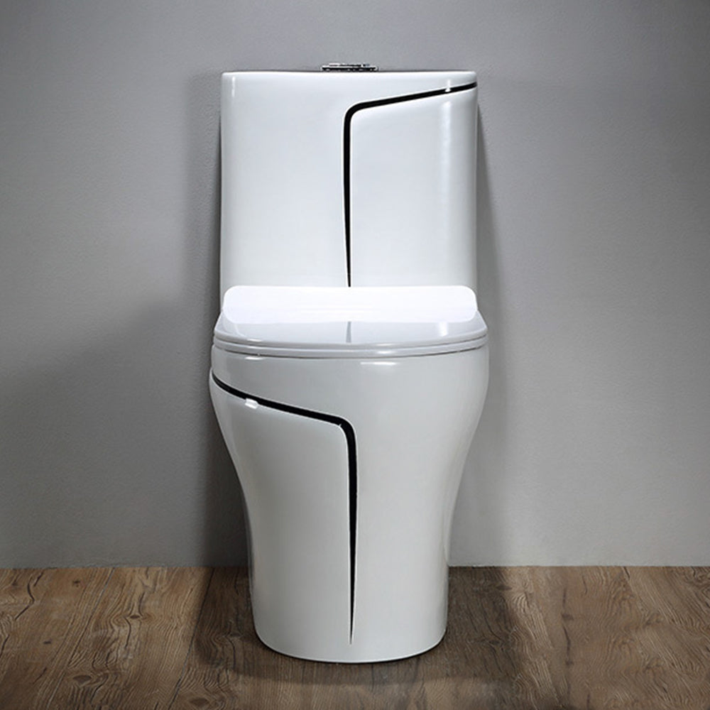 InArt One Piece Toilet Commode Rimless Syphonic - Ceramic Western Toil ...