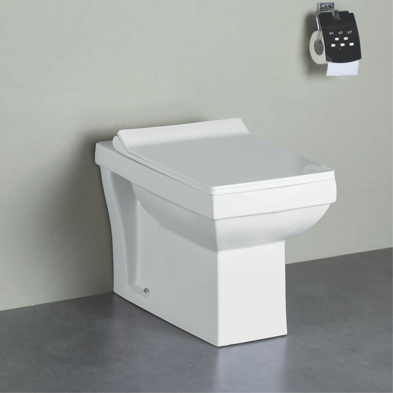 InArt EWC P Trap Ceramic Floor Mounted European Western Water Closet T