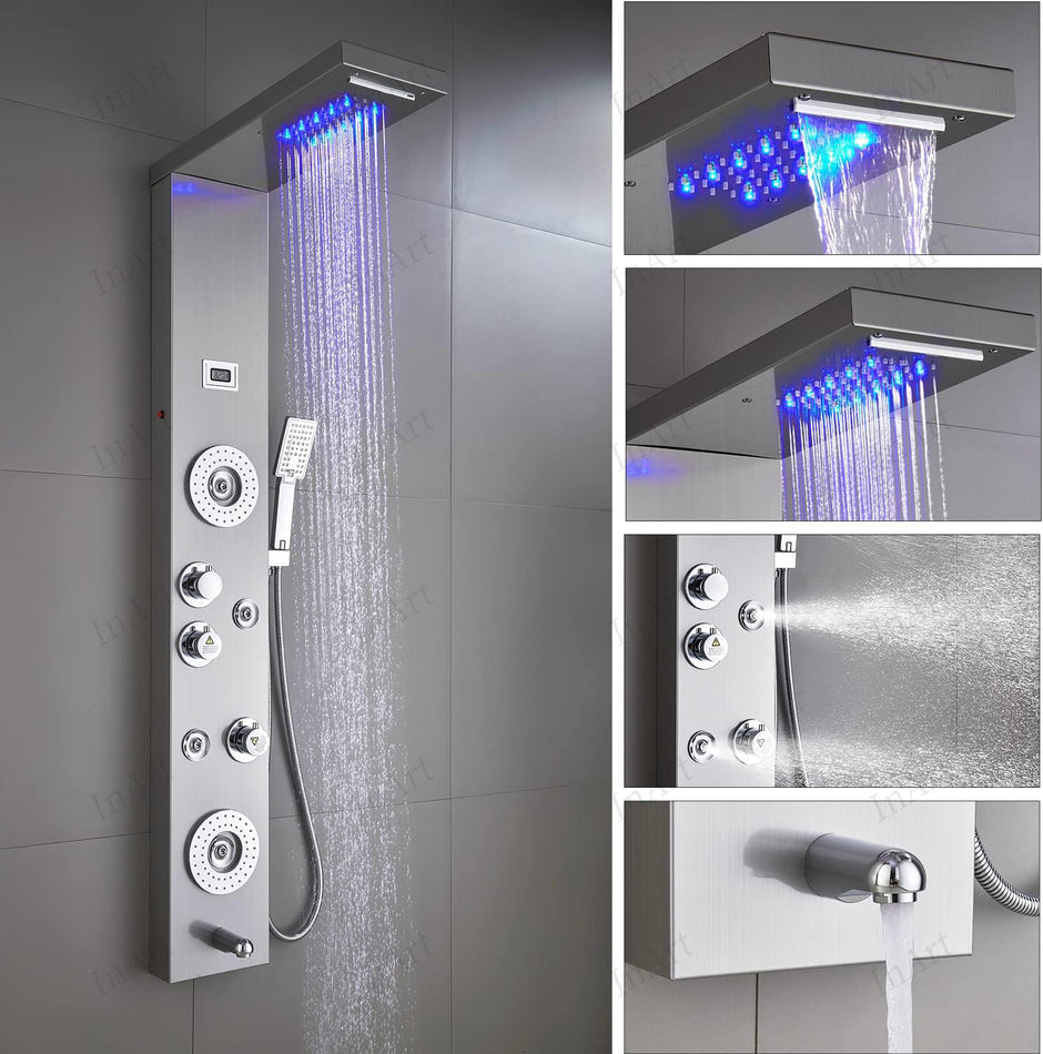 Innovative Shower Panels / Systems for a Luxurious Shower Experience ...