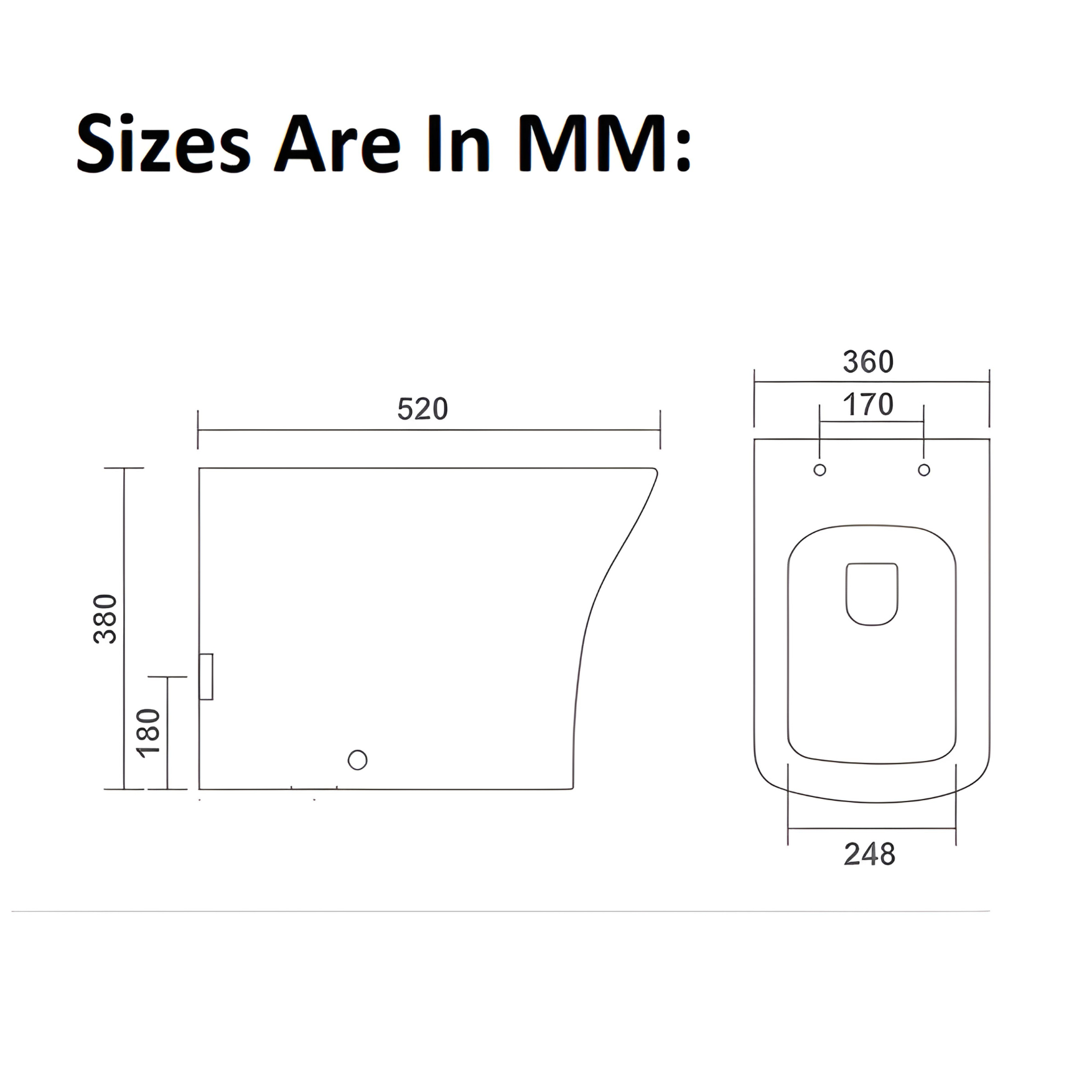 InArt Ceramic Floor Mounted European Western Water Closet Toilet Commo ...