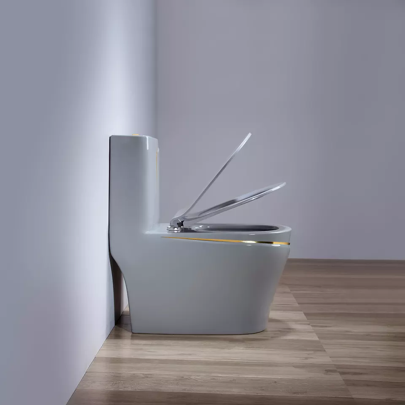 InArt One Piece Toilet Commode Rimless Syphonic - Ceramic Western Toil ...